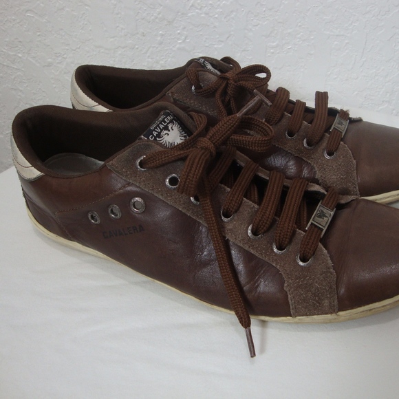 Cavalera | Shoes | Cavalera Leather Shoes Lace Up Athletic Casual ...